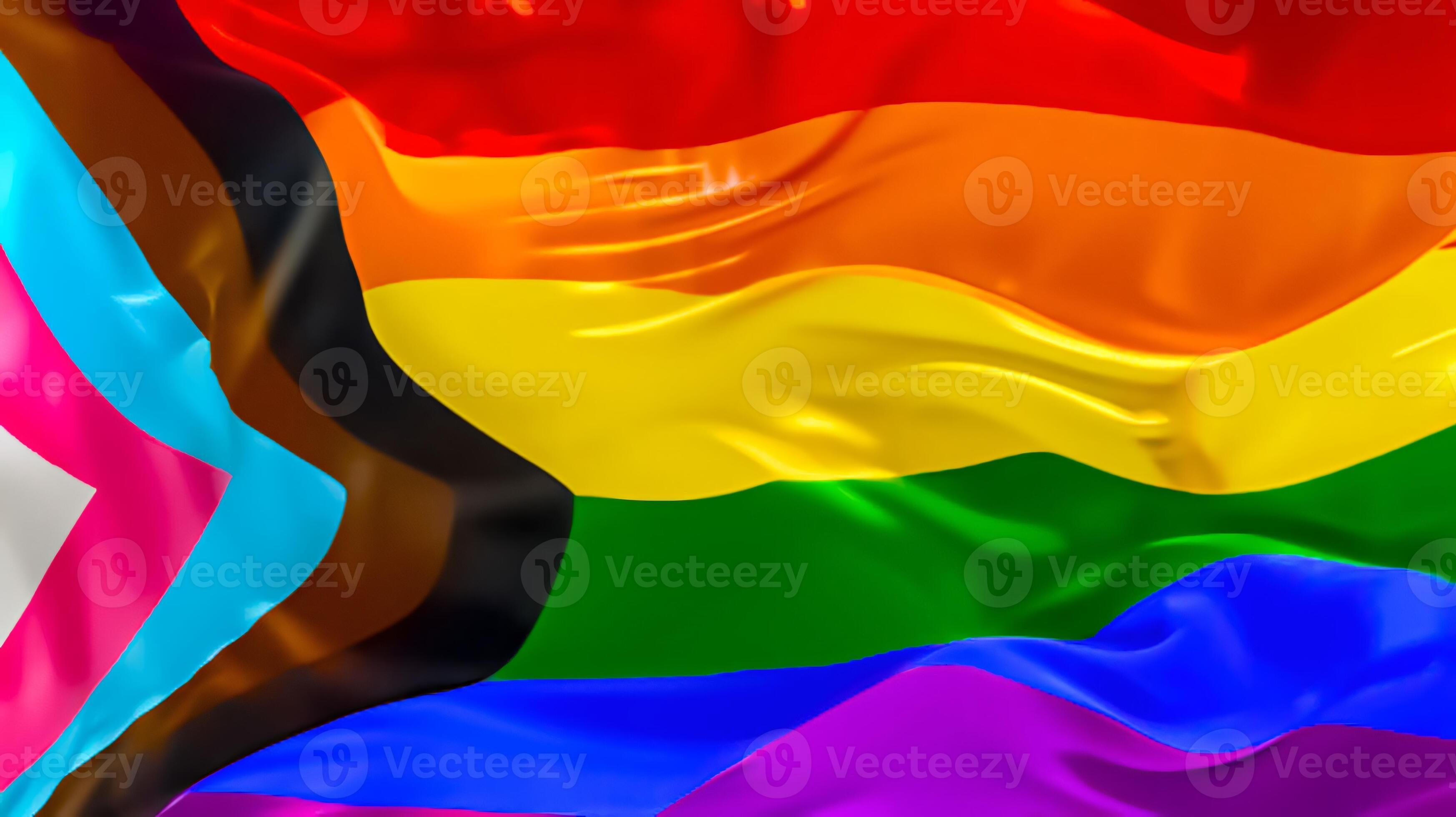 Arco Iris Orgullo Bandera Lgbtq Diversidad Intersexual Inclusivo