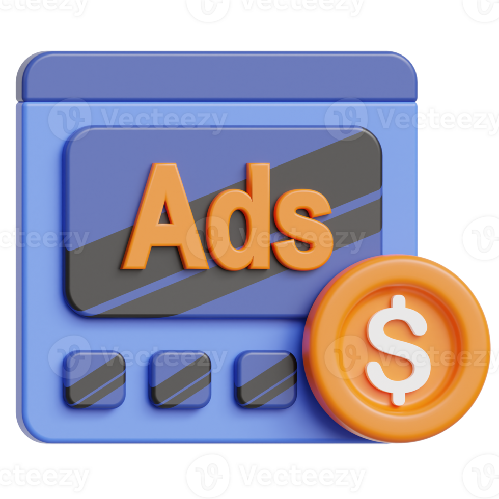 Ads Marketing 3d illustration 47246954 PNG