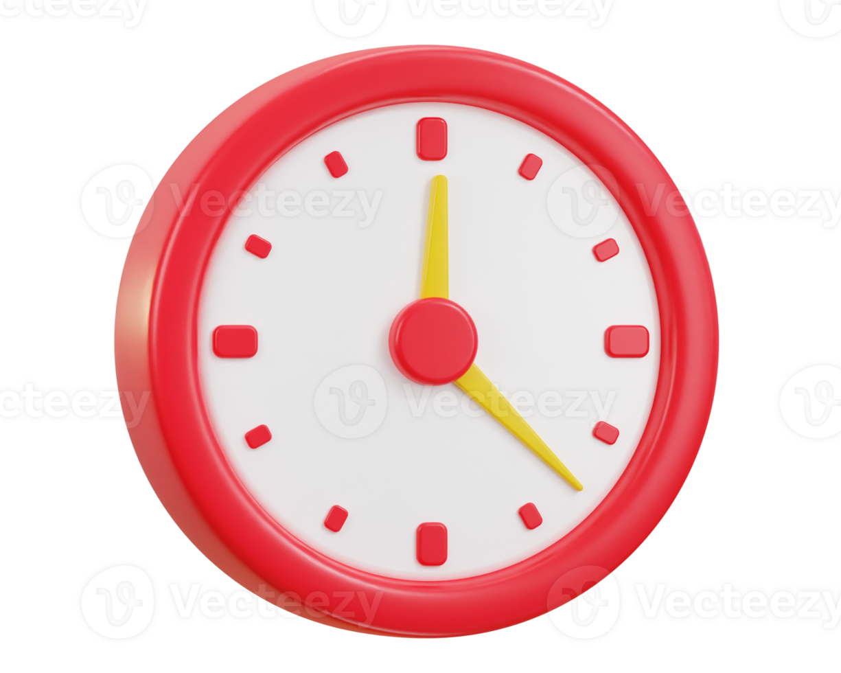 3d Timer Clock Icon Design Illustration 47247427 Png