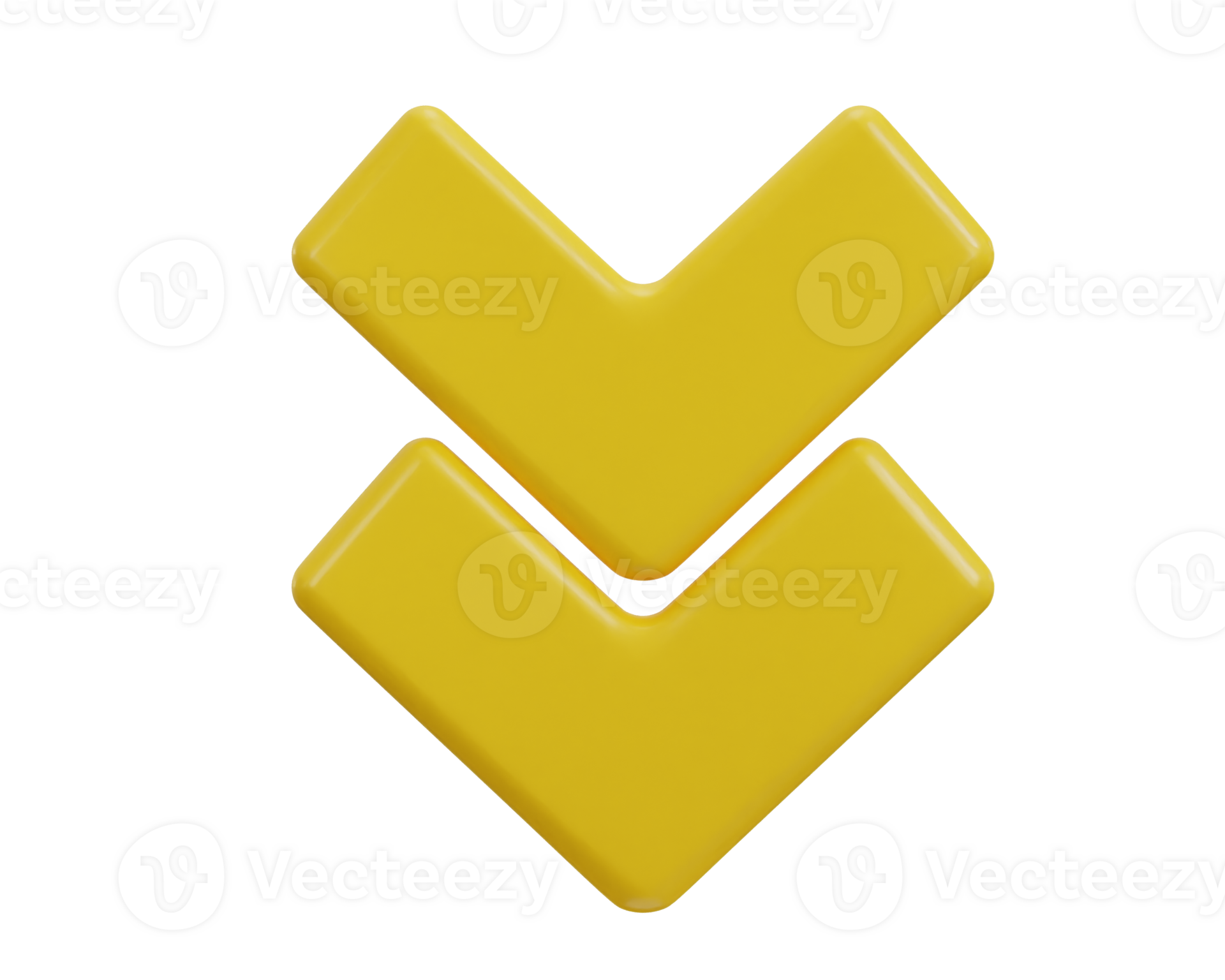 down chevron arrow icon direction symbol 3d rendering illustration ... down chevron arrow icon direction symbol 3d rendering illustration ...