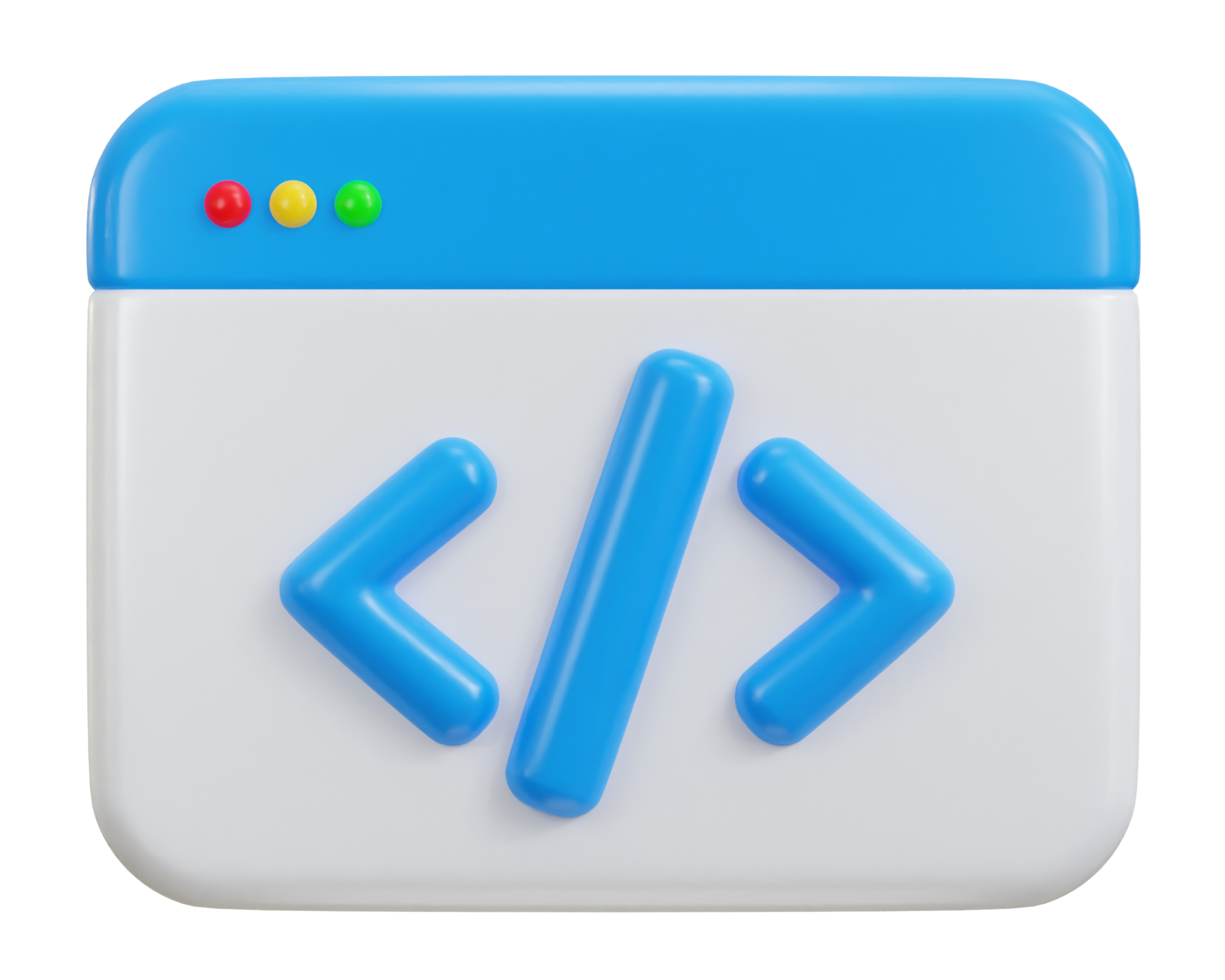 Web Development Concept Website Coding Programming 3d Icon 47247455 Png