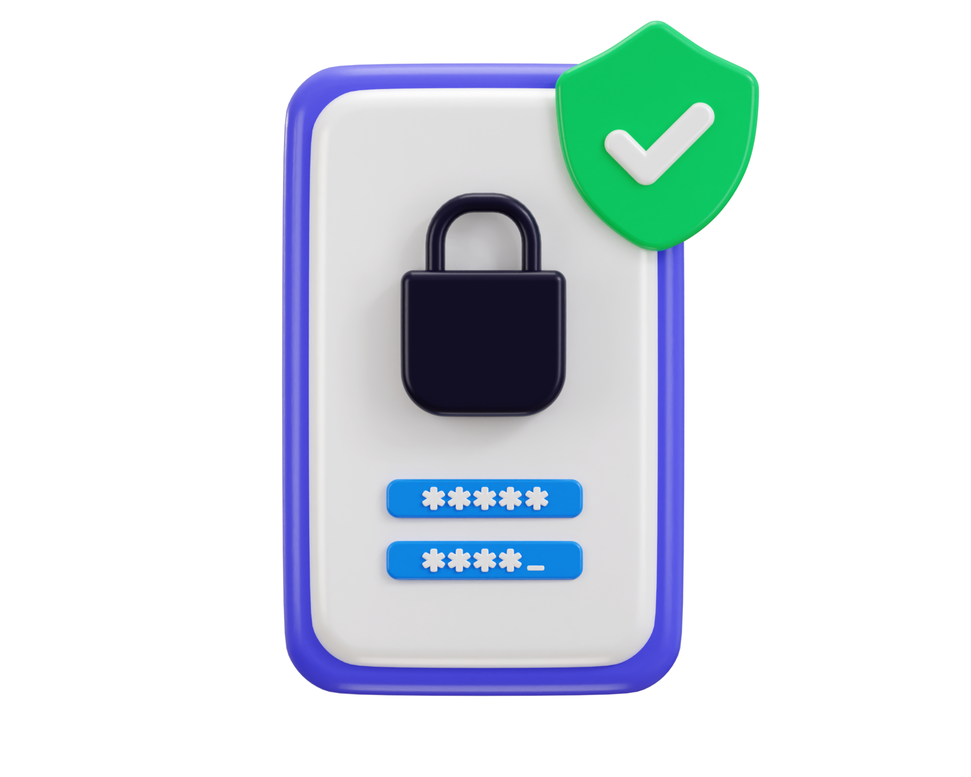 3d mobile phone with security lock and password icon concept of ... 3d mobile phone with security lock and password icon concept of ...