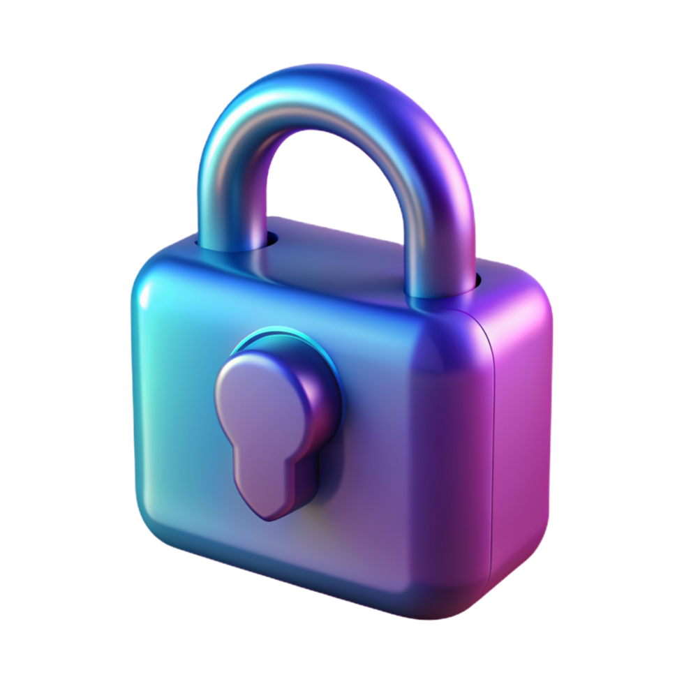 Lock 3D lock icon 3D lock symbol 3D lock image 47248435 PNG