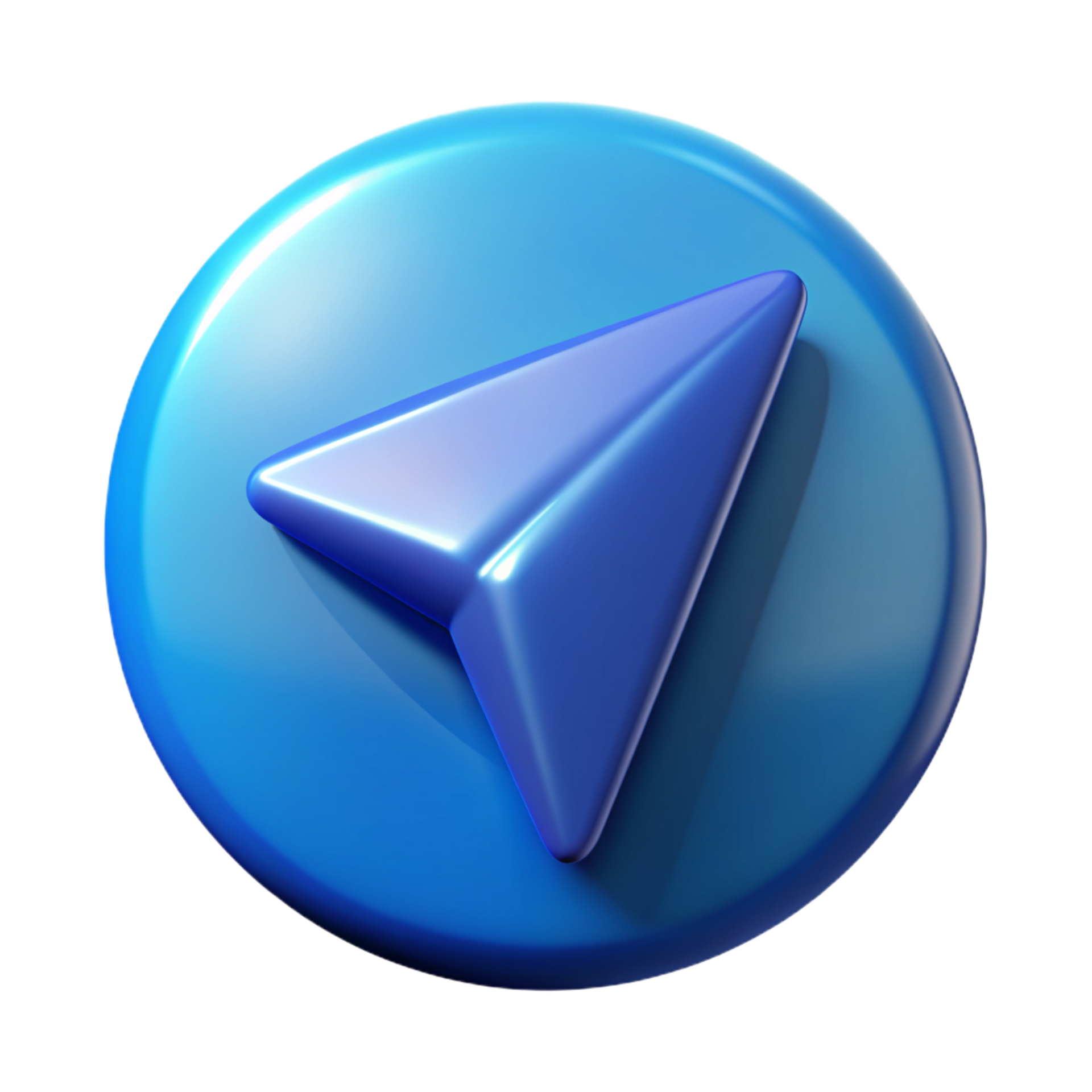 Telegram 3d Telegram Logo 3d Telegram Icon 3d Telegram Symbol 47248598 Png