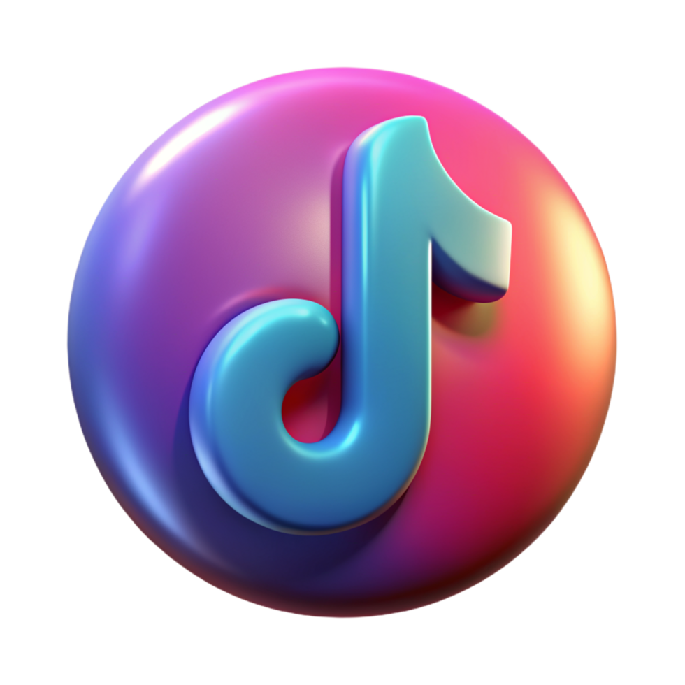 Tik Tok 3d Tik Tok Logo 3d Tik Tok Icono 3d Tik Tok Símbolo 47248626 Png