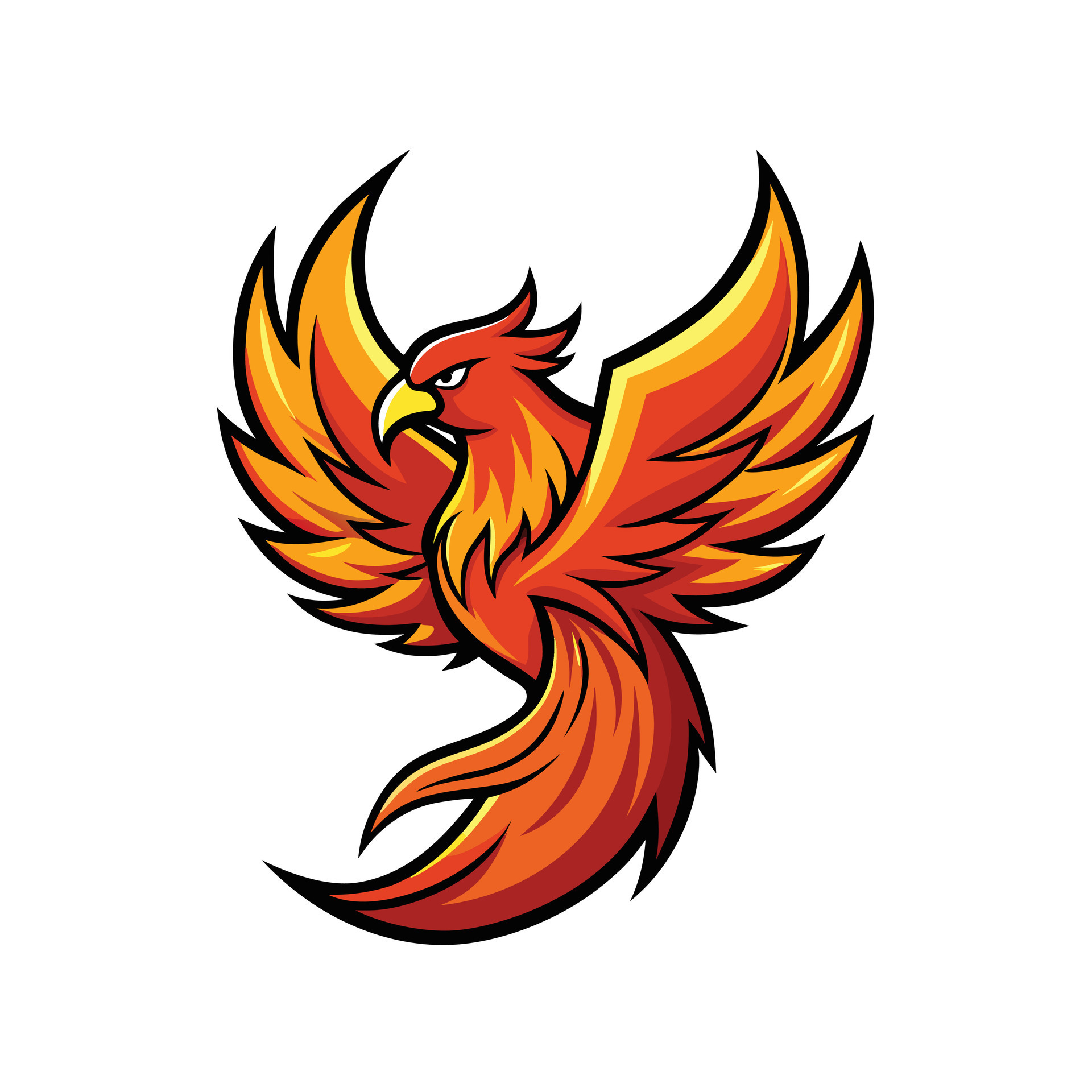 plantilla de logotipo de fénix 47257913 Vector en Vecteezy