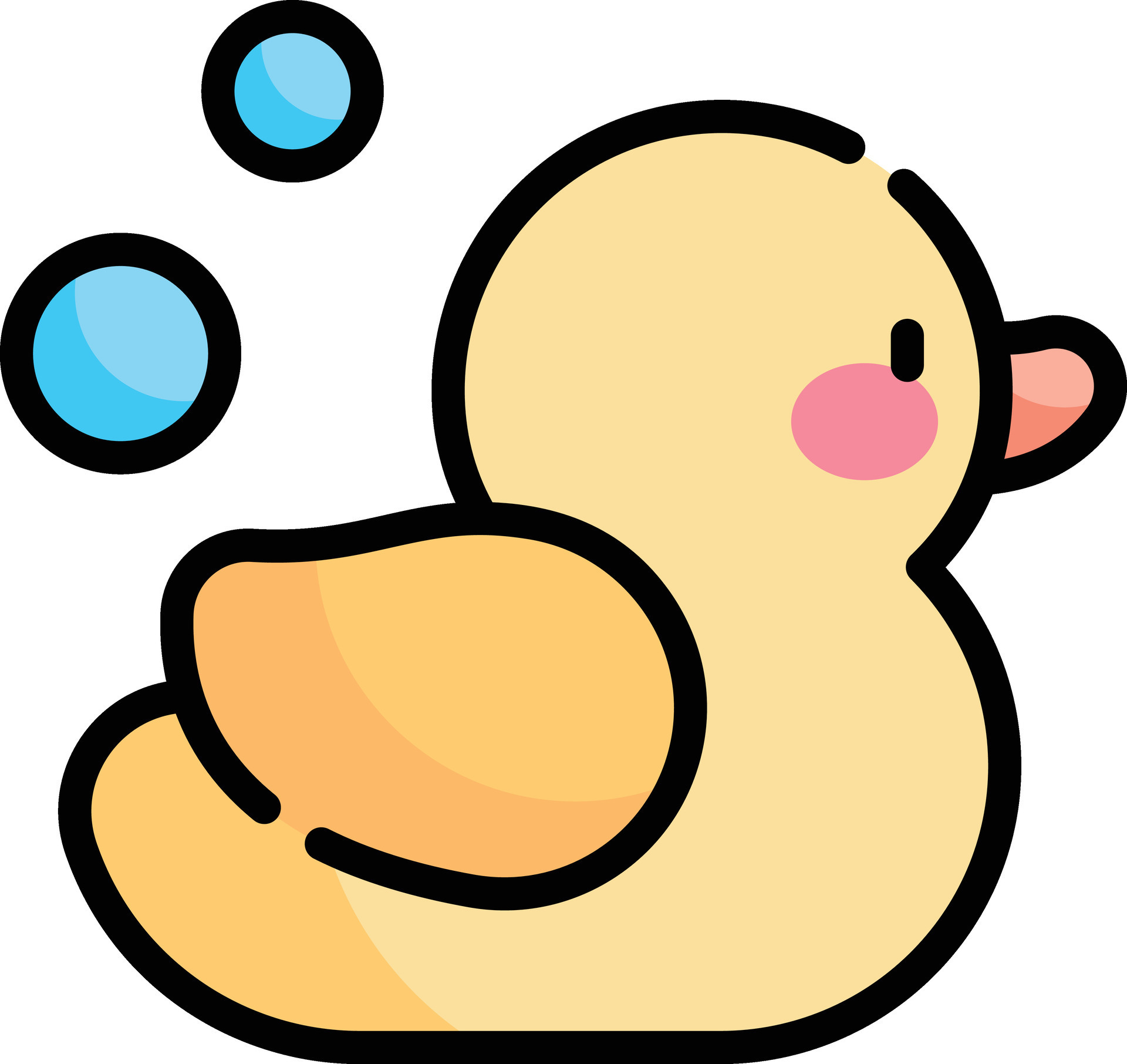 Rubber Duck Illustration Design 47299146 Vector Art At Vecteezy
