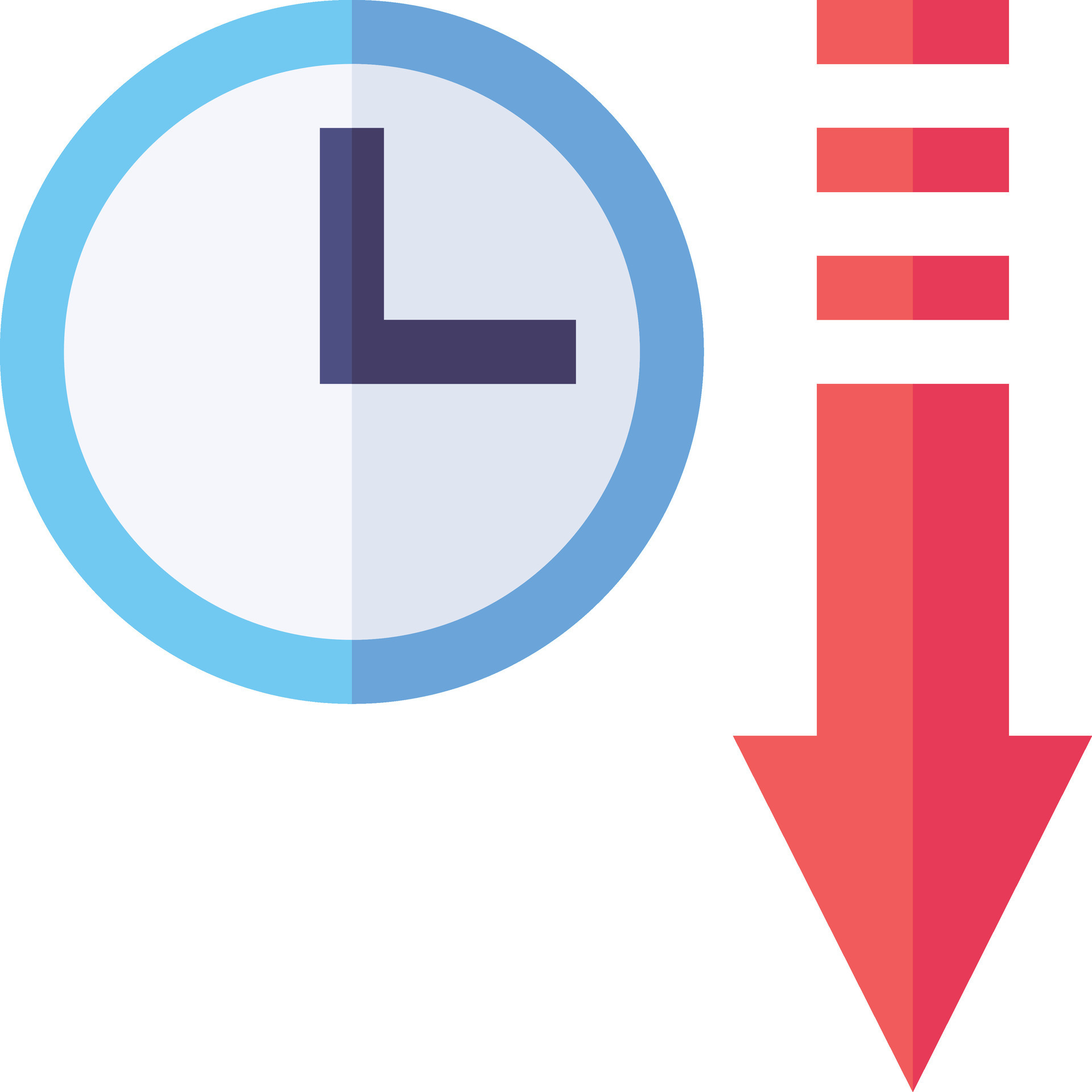 decrease illustration design 47299455 Vector Art at Vecteezy