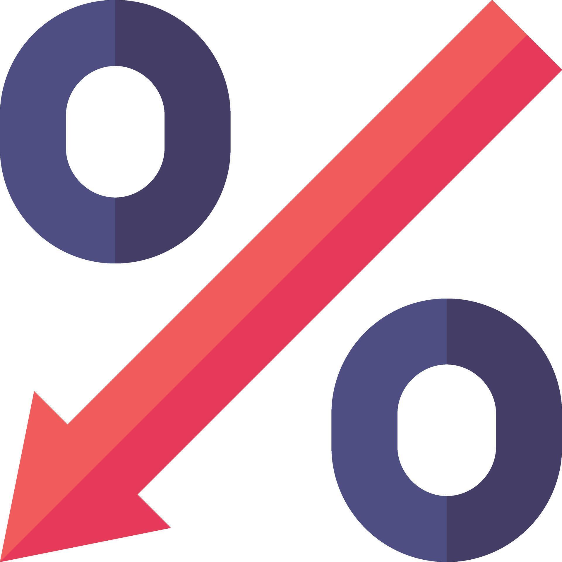 decrease illustration design 47299511 Vector Art at Vecteezy