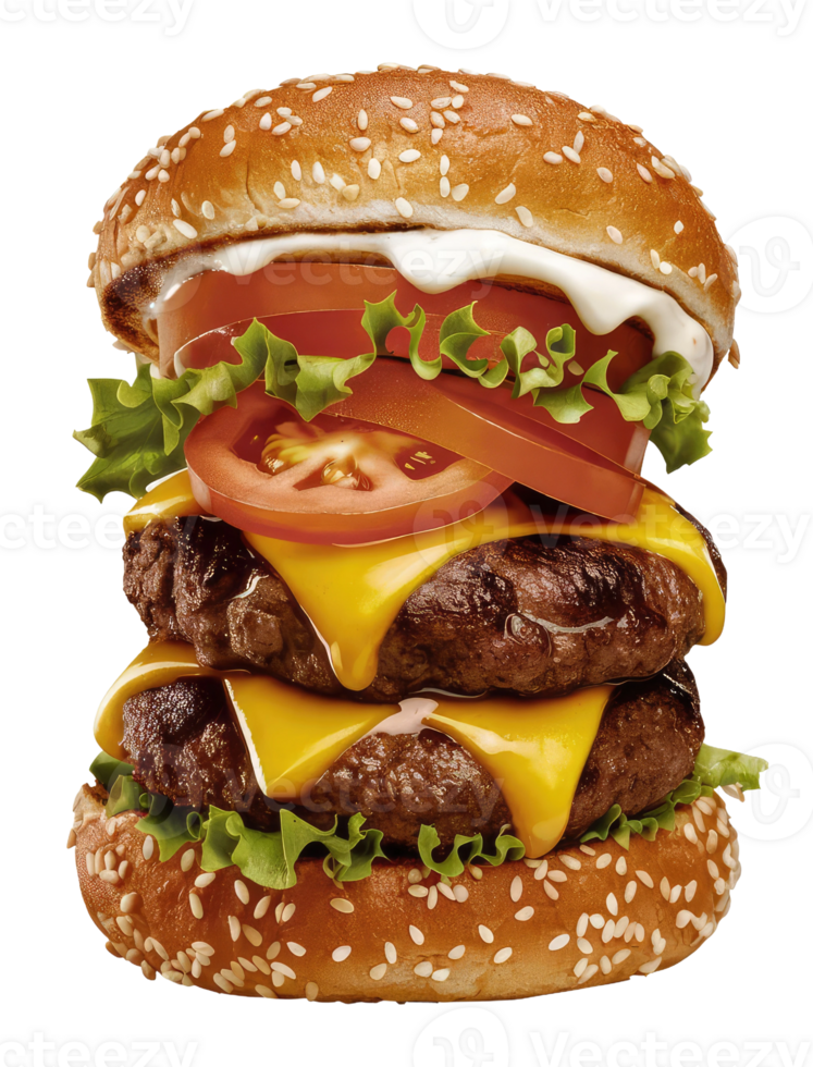 une fermer de une classique Burger 47300919 PNG