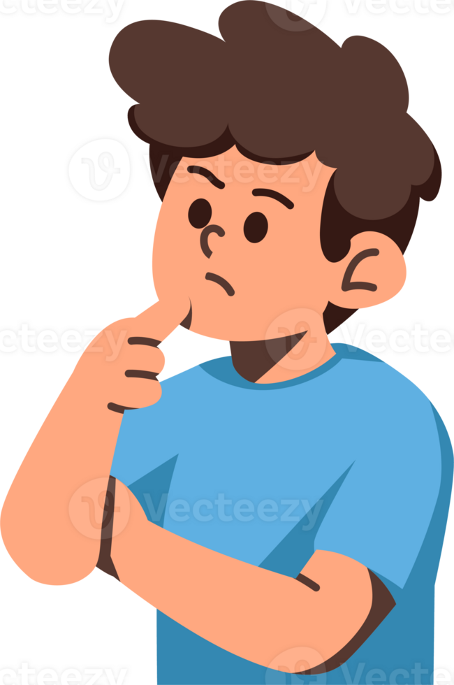 Boy Thinking Illustration 47309871 PNG Boy Thinking Illustration 47309871 PNG