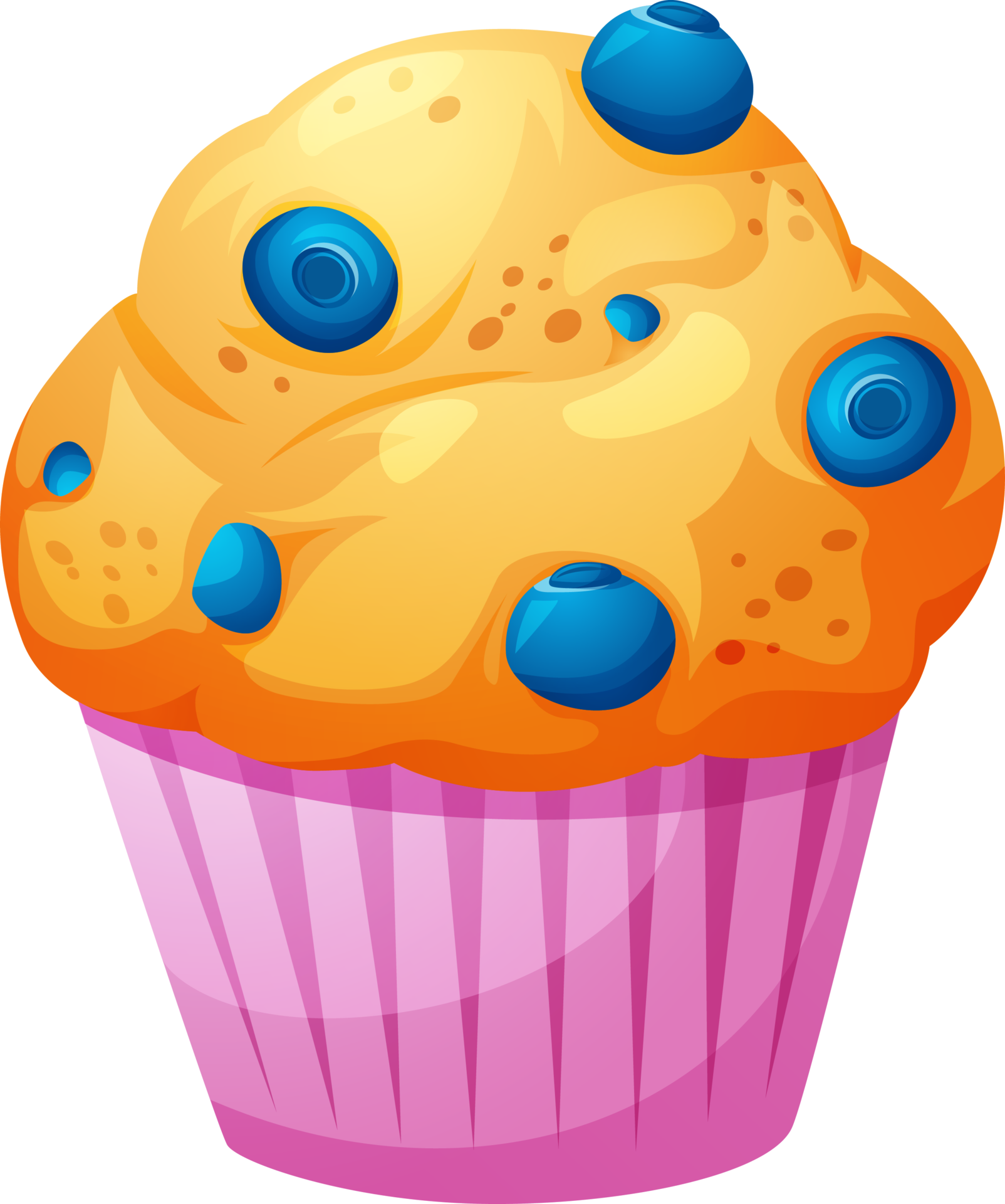 Muffin Illustration Design 47309983 PNG