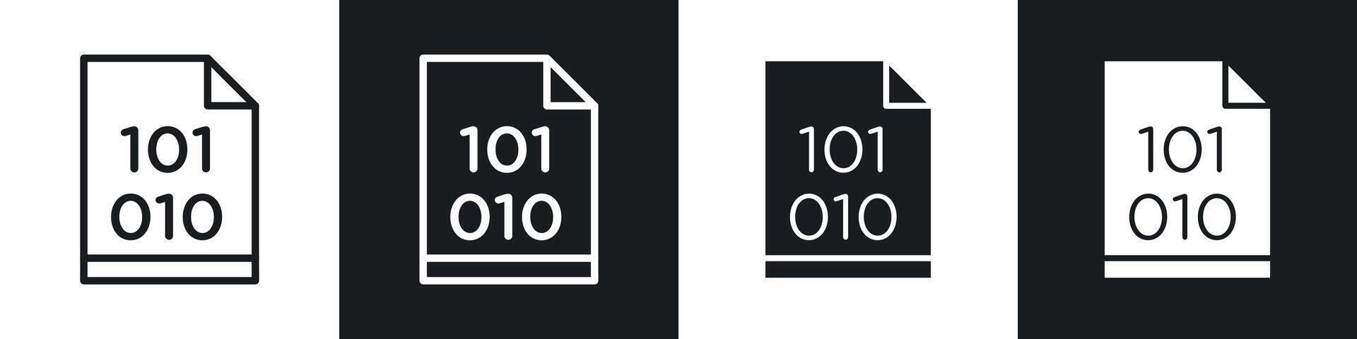 File Binary icon 47320112 Vector Art at Vecteezy