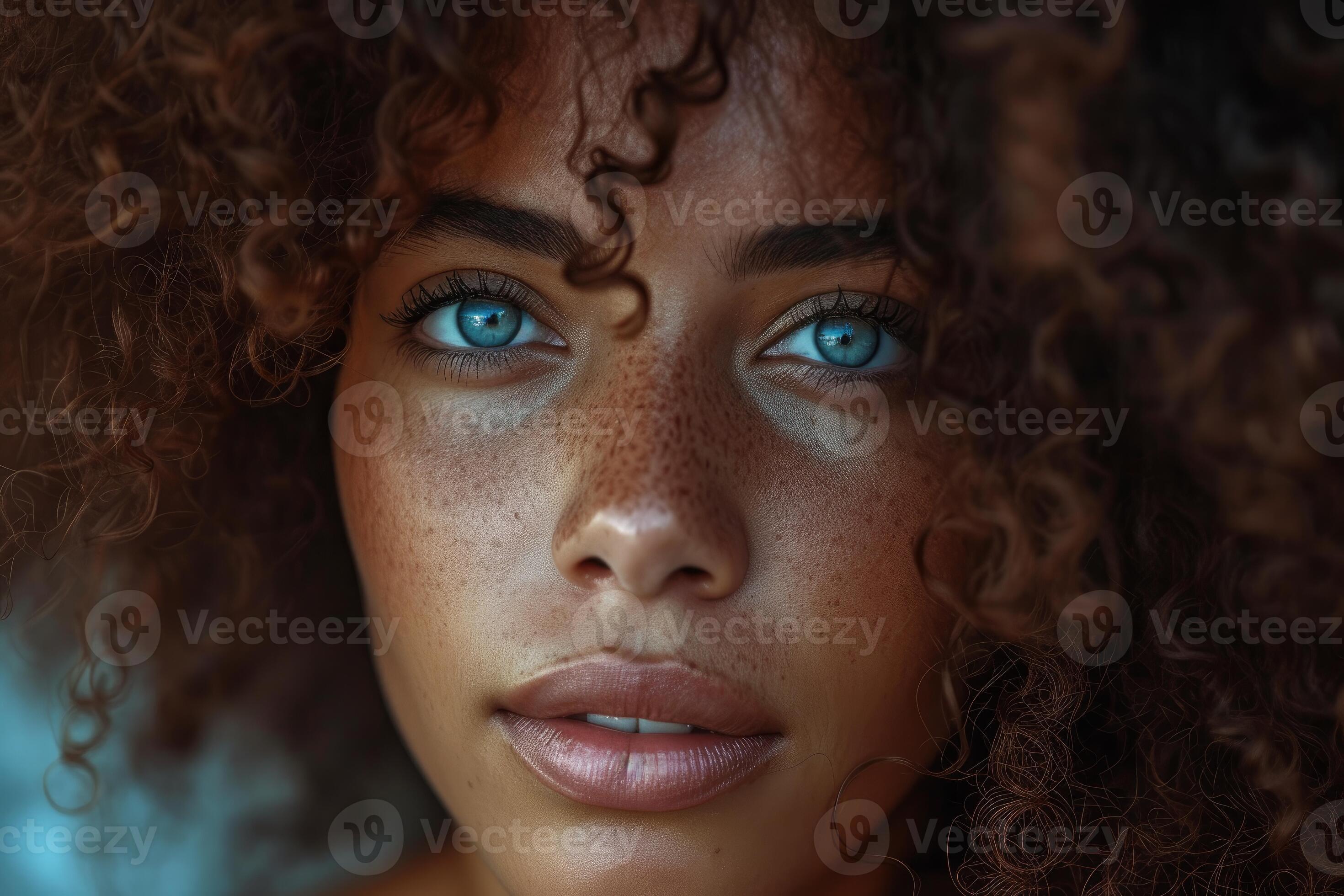 Alluring Curly woman. Generate Ai 47322995 Stock Photo at Vecteezy Alluring Curly woman. Generate Ai 47322995 Stock Photo at Vecteezy
