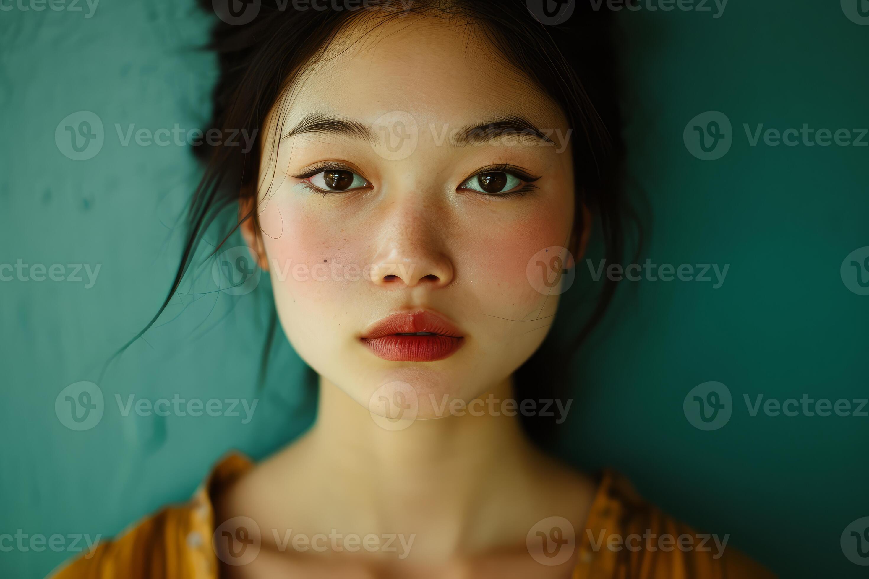 Captivating Asian girl portrait. Generate Ai 47331429 Stock Photo at Vecteezy