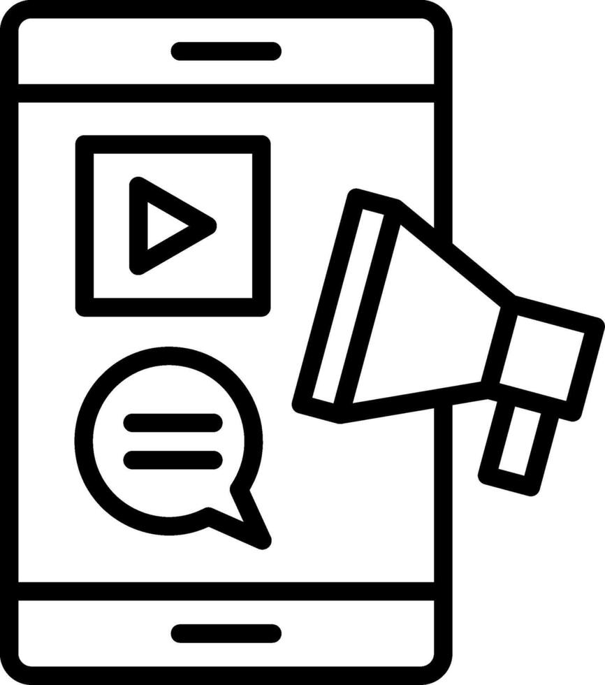 Digital Marketing Line Icon Design 47350949 Vector Art at Vecteezy