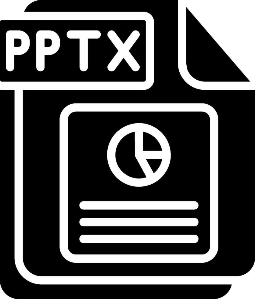 PPTX Glyph Icon Design 47351587 Vector Art at Vecteezy