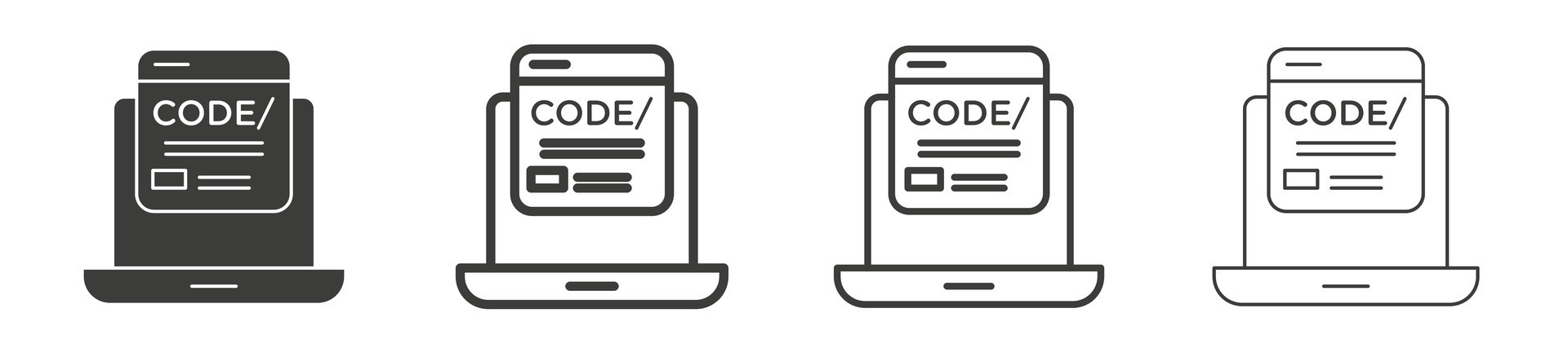 Display code icon 47357374 Vector Art at Vecteezy