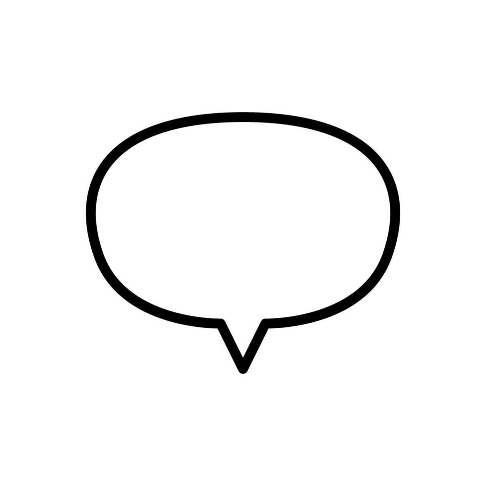 Message bubble icon 47359223 Vector Art at Vecteezy