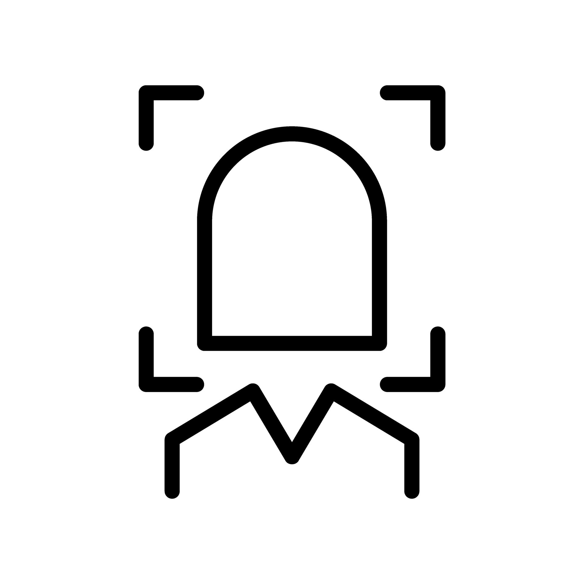 Face Scan Icon 47359339 Vector Art At Vecteezy