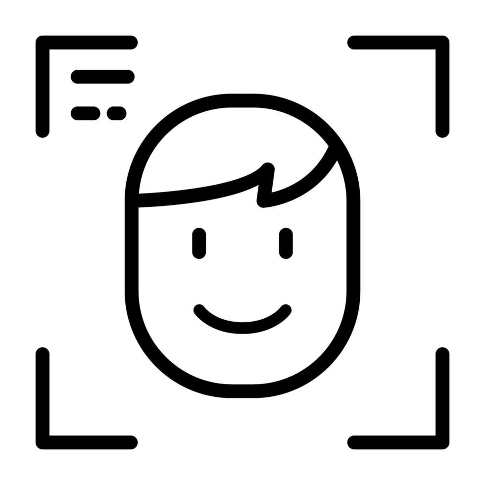 Face Detection Icon 47359819 Vector Art At Vecteezy