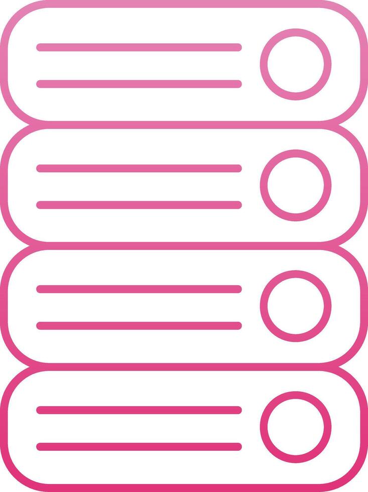 Server Line Gradient Icon 47368551 Vector Art At Vecteezy