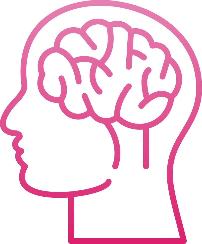 Brain Line Gradient Icon 47368834 Vector Art at Vecteezy Brain Line Gradient Icon 47368834 Vector Art at Vecteezy