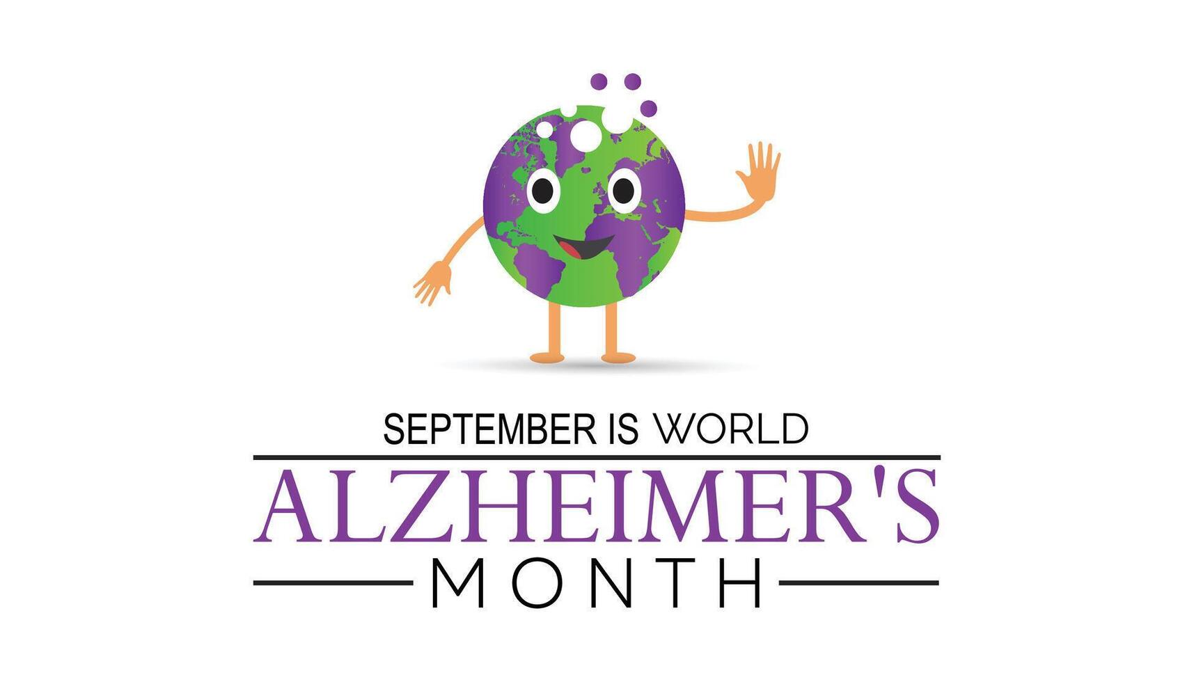 World Alzheimers Month Is Observed Every Year On September Banner