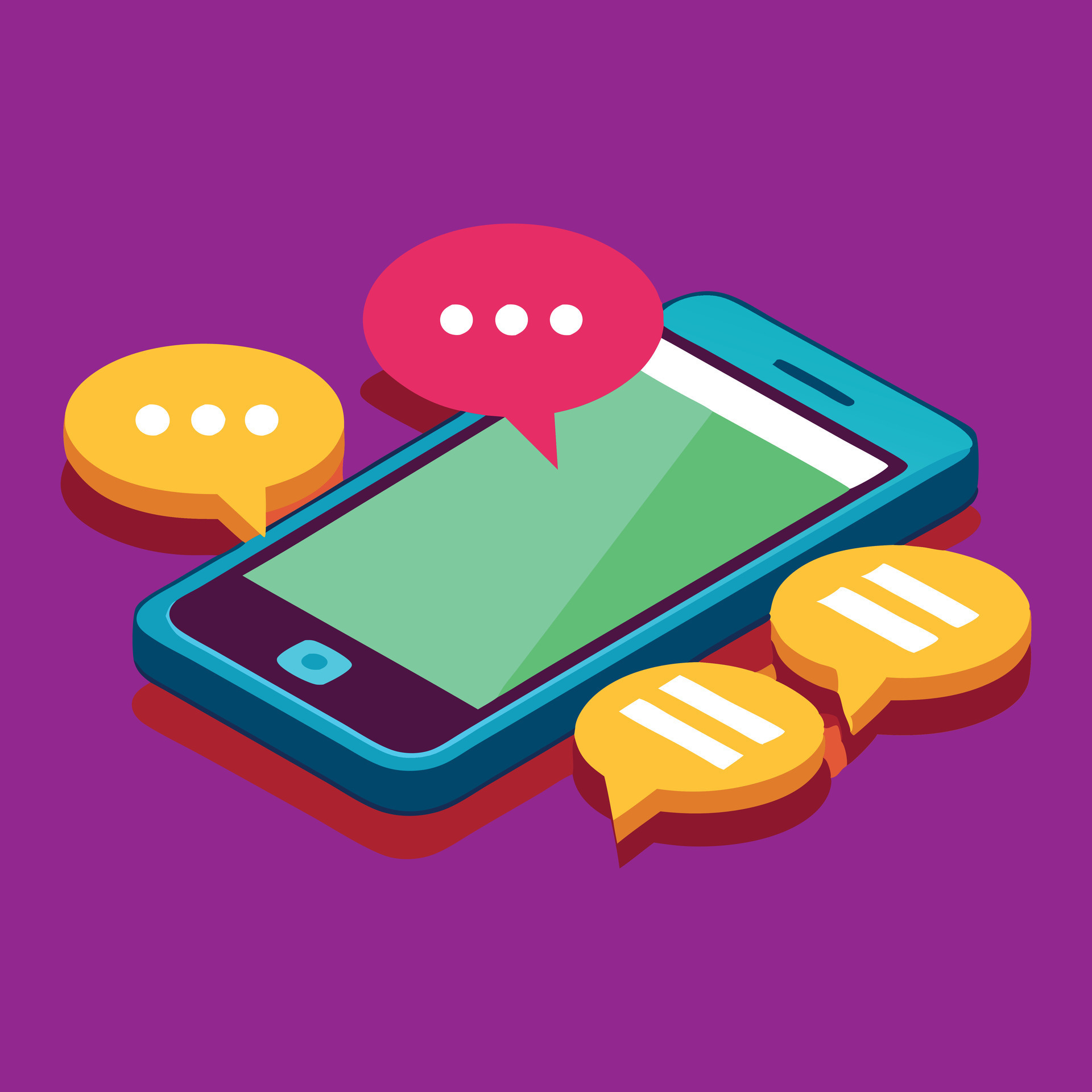 Fantastic smartphone , chatting sms app template bubbles. 47389363 ... Fantastic smartphone , chatting sms app template bubbles. 47389363 ...