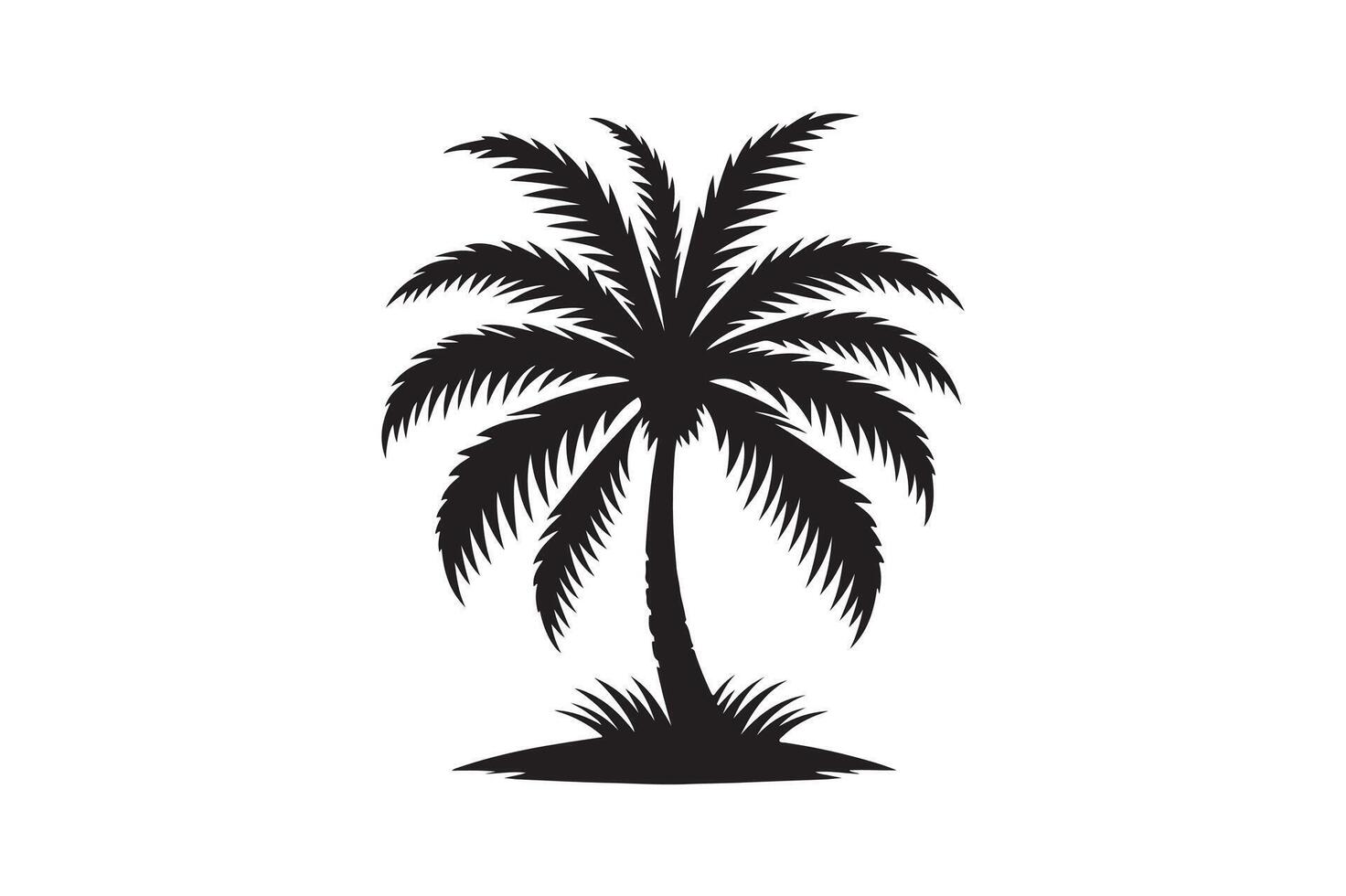 Palm tree silhouette illustration 47391349 Vector Art at Vecteezy Palm tree silhouette illustration 47391349 Vector Art at Vecteezy