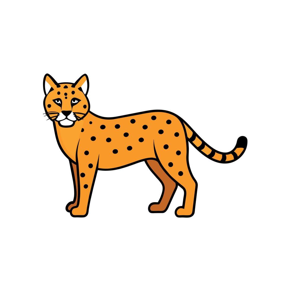Bobcat leopard looks icon illustration 47392042 Vector Art at Vecteezy Bobcat leopard looks icon illustration 47392042 Vector Art at Vecteezy