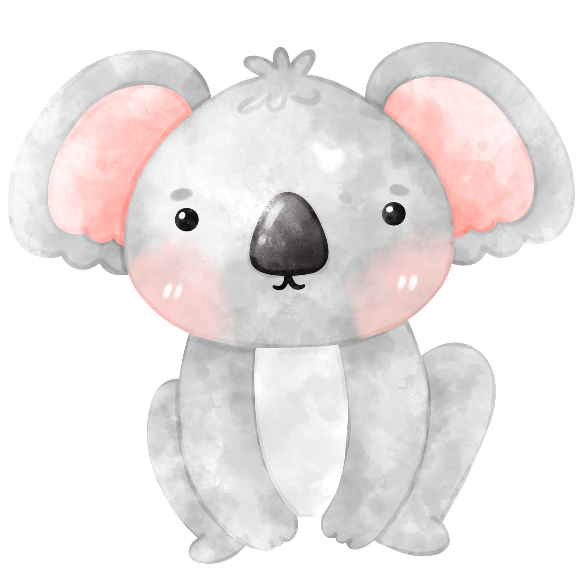Cute Koala watercolor, koala , Koala bear 47394832 PNG