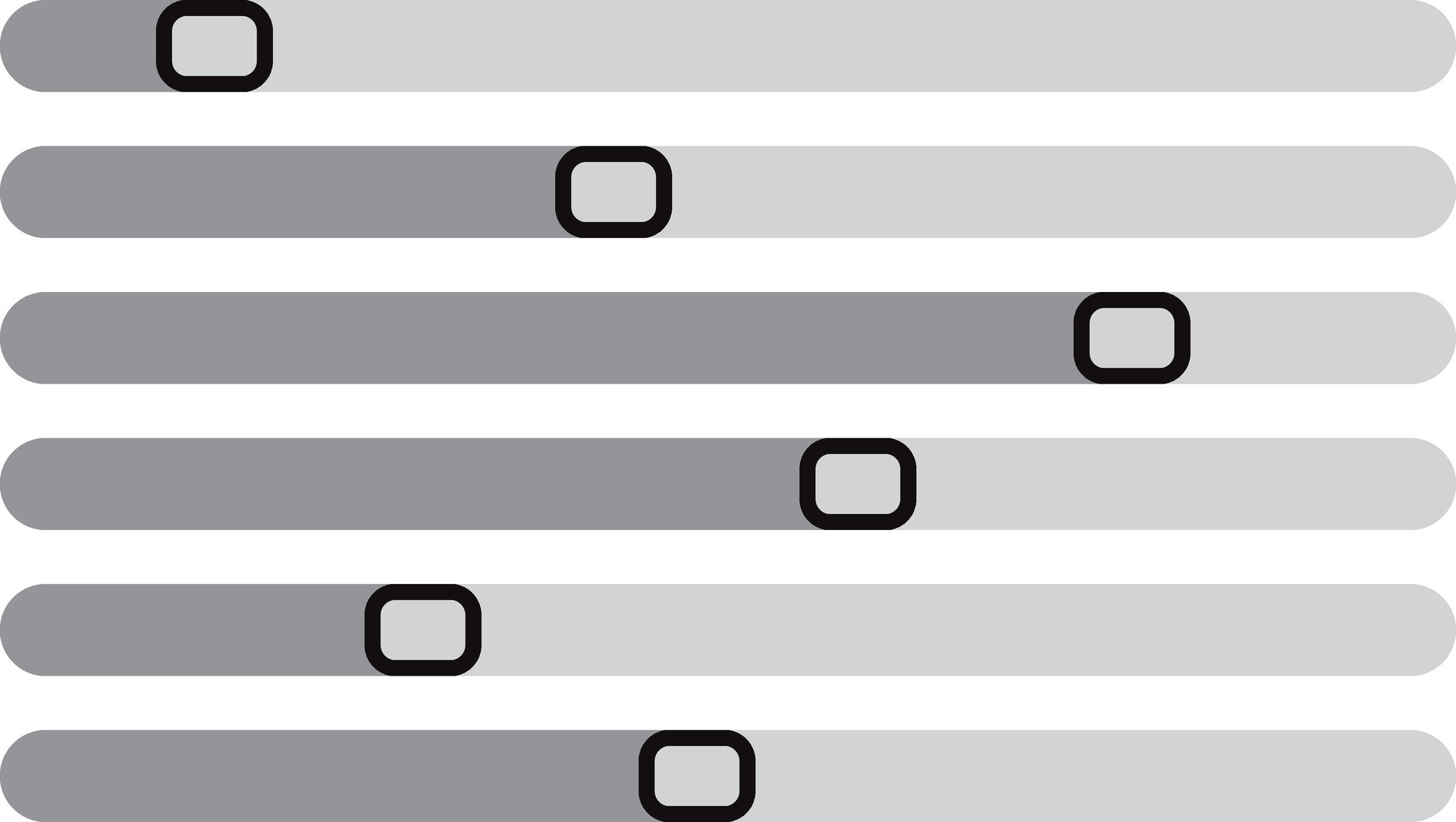 volume slider adjustment icon set, horizontal grey slider button set ... volume slider adjustment icon set, horizontal grey slider button set ...