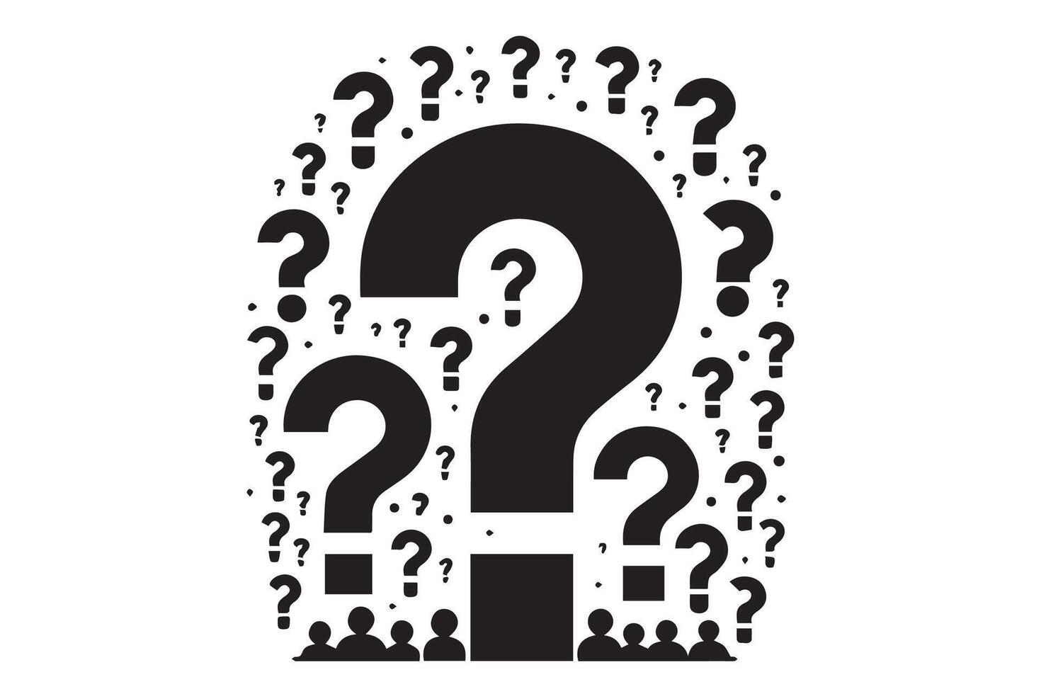 question mark silhouette, 47403707 Vector Art at Vecteezy question mark silhouette, 47403707 Vector Art at Vecteezy