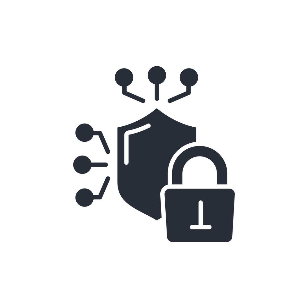 Cyber Security Icon Editable Stroke Linear Style Sign For Use Web