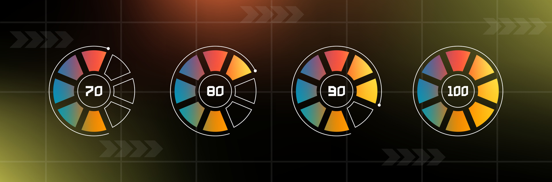 Loading bar interface. Futuristic progress design element. 47405727 ...
