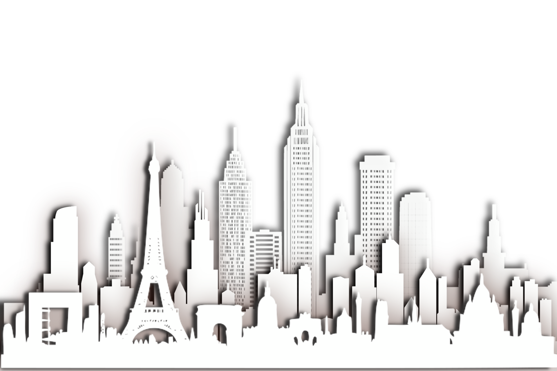 Images showing various architectures in the city 47406344 PNG Images showing various architectures in the city 47406344 PNG