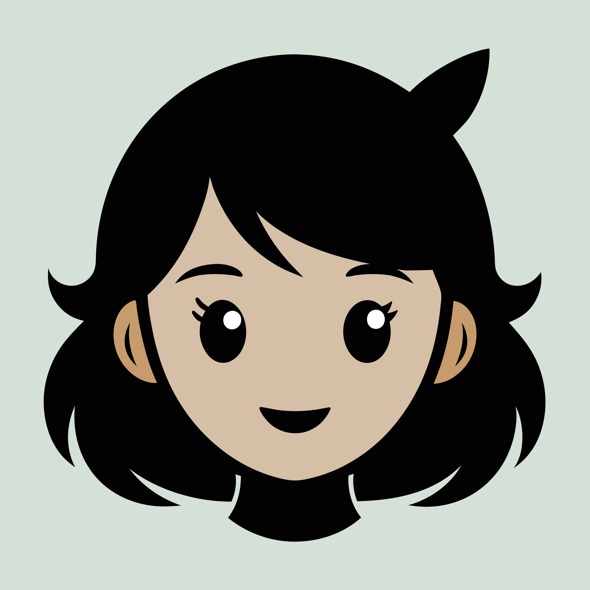 A Girl Happy Mode Emoji Style. Happy kids avatars. Cute children ... A Girl Happy Mode Emoji Style. Happy kids avatars. Cute children ...