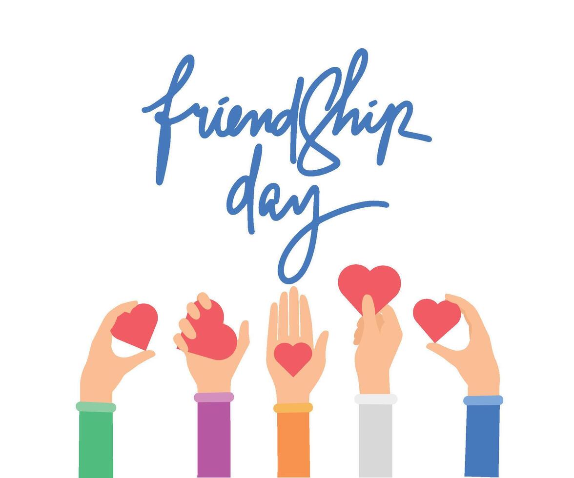 International Friendship Day 47409320 Vector Art At Vecteezy