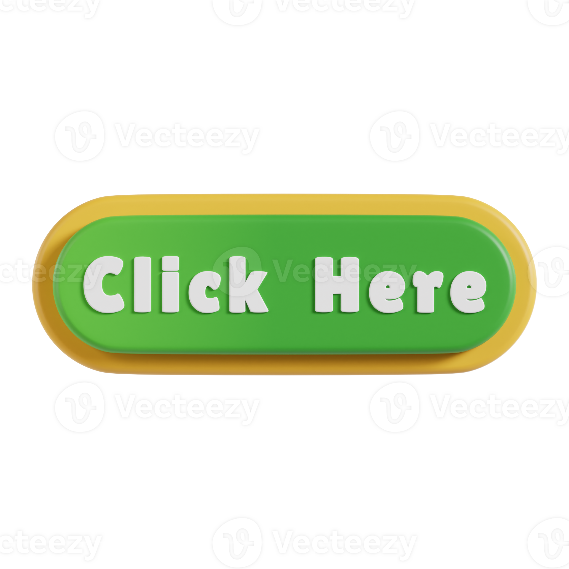 Click here button 3d icon. click here square 3d push button 47409742 PNG