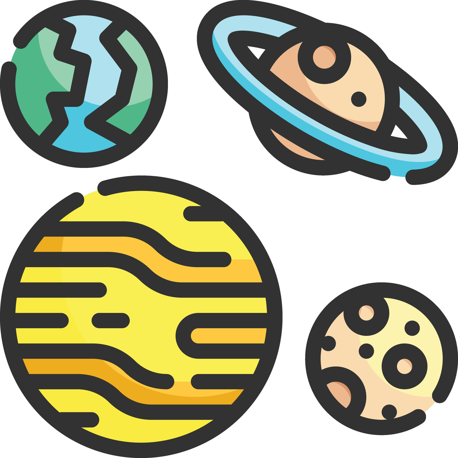planets illustration design 47413259 Vector Art at Vecteezy