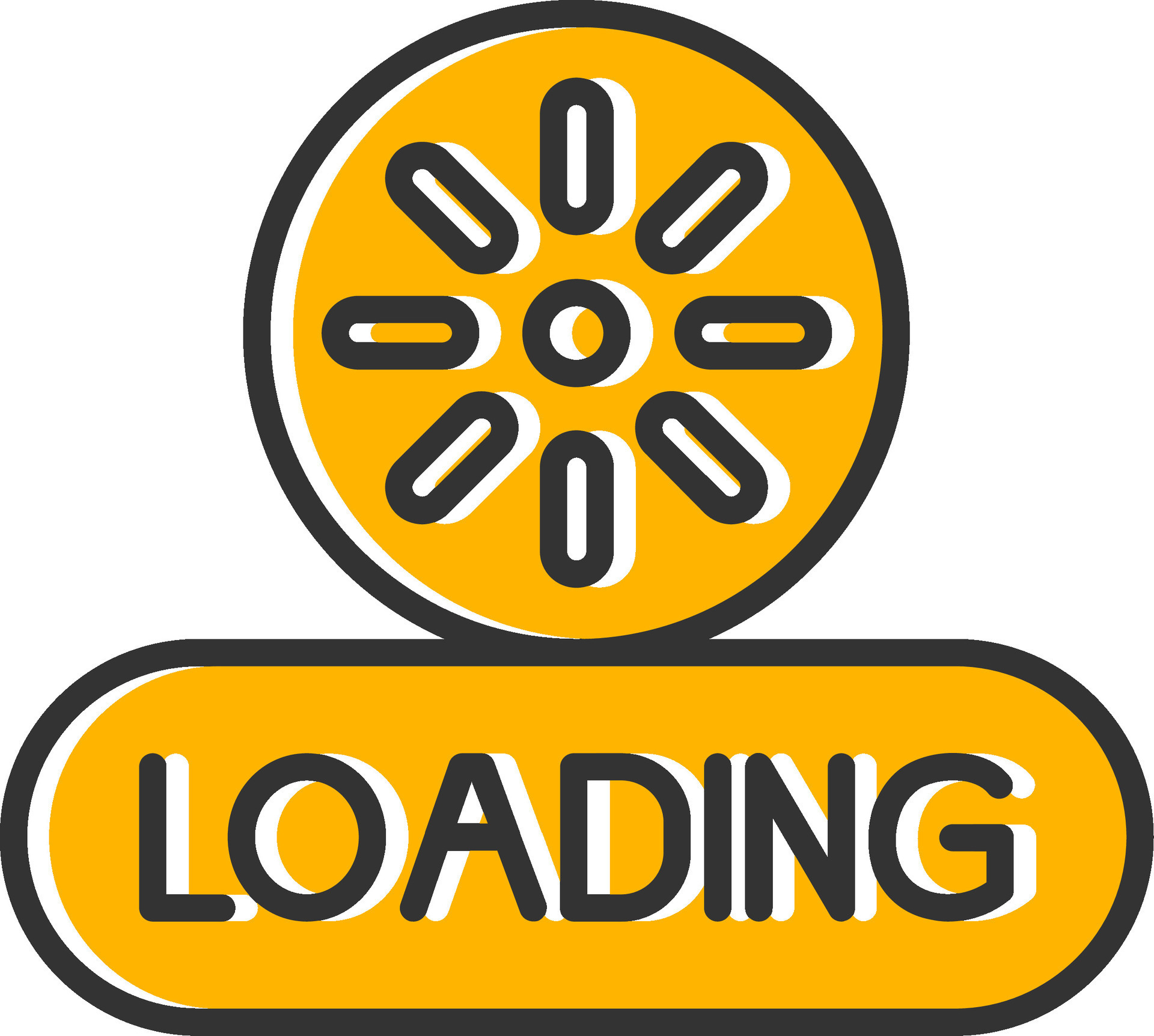 Loading Line Filled Slip Icon 47415489 Vector Art at Vecteezy