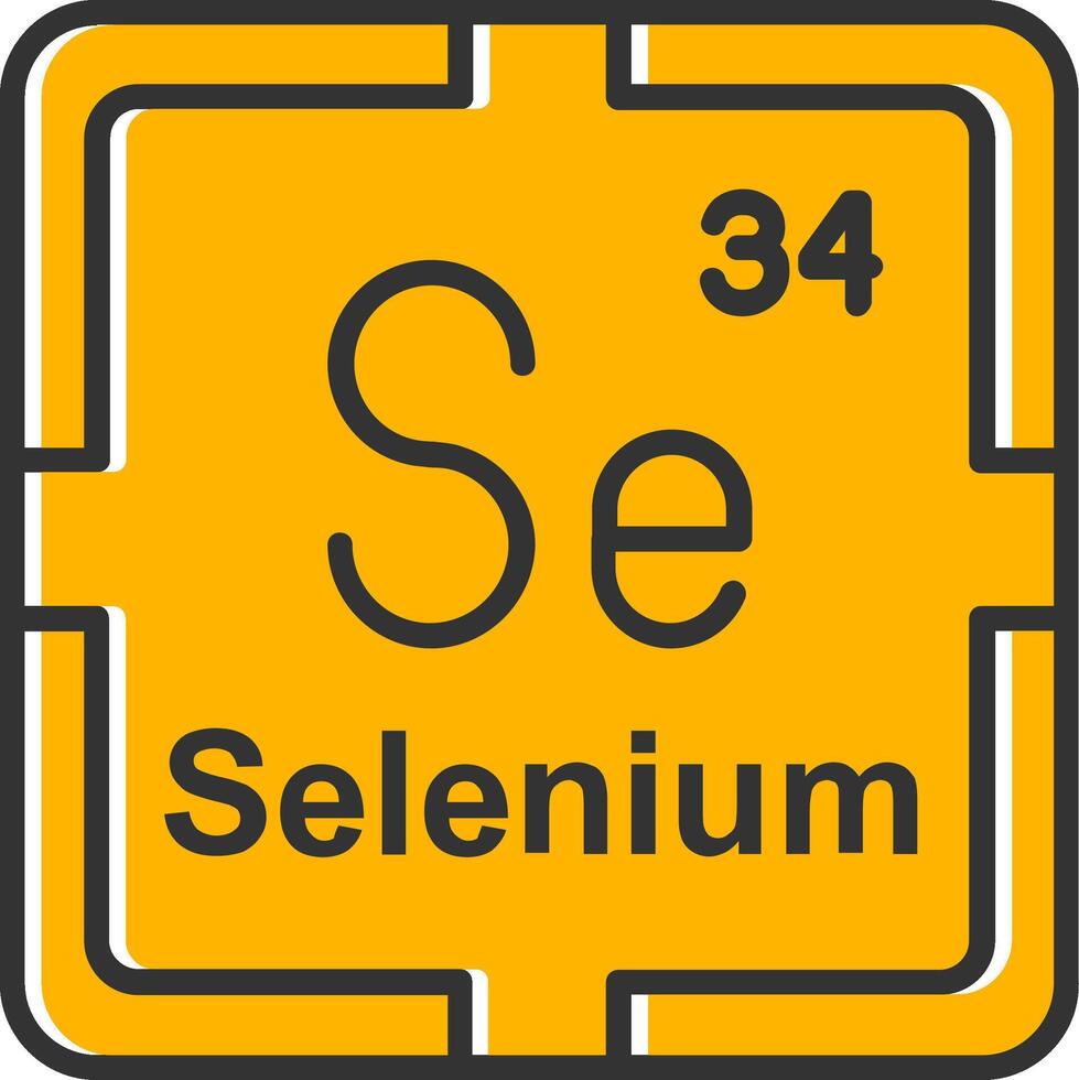 Selenium Line Filled Slip Icon 47416129 Vector Art at Vecteezy