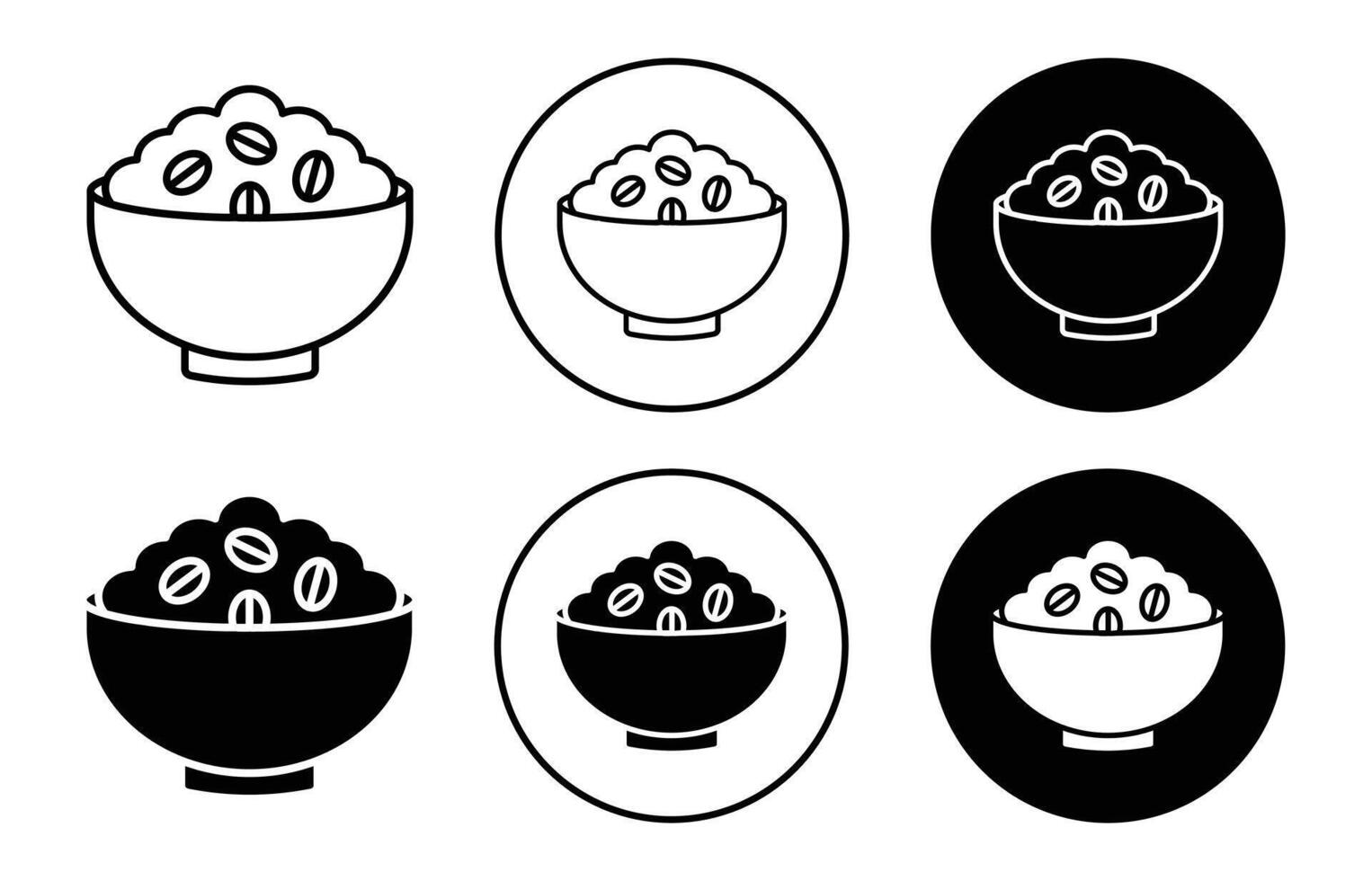 Granola icon logo collection set 47418742 Vector Art at Vecteezy Granola icon logo collection set 47418742 Vector Art at Vecteezy