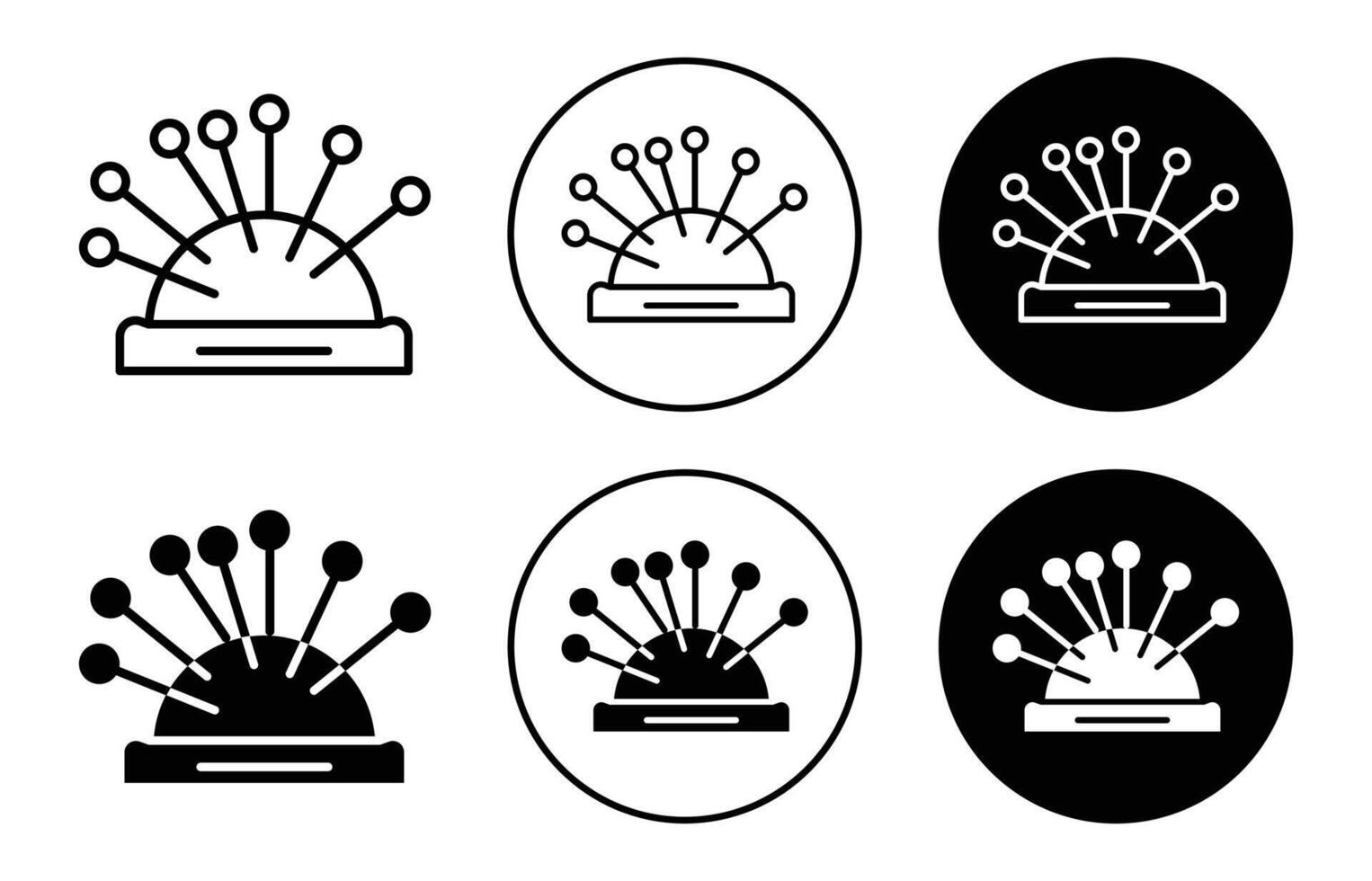 Pincushion Icon Outline flat Icon 47419553 Vector Art at Vecteezy Pincushion Icon Outline flat Icon 47419553 Vector Art at Vecteezy
