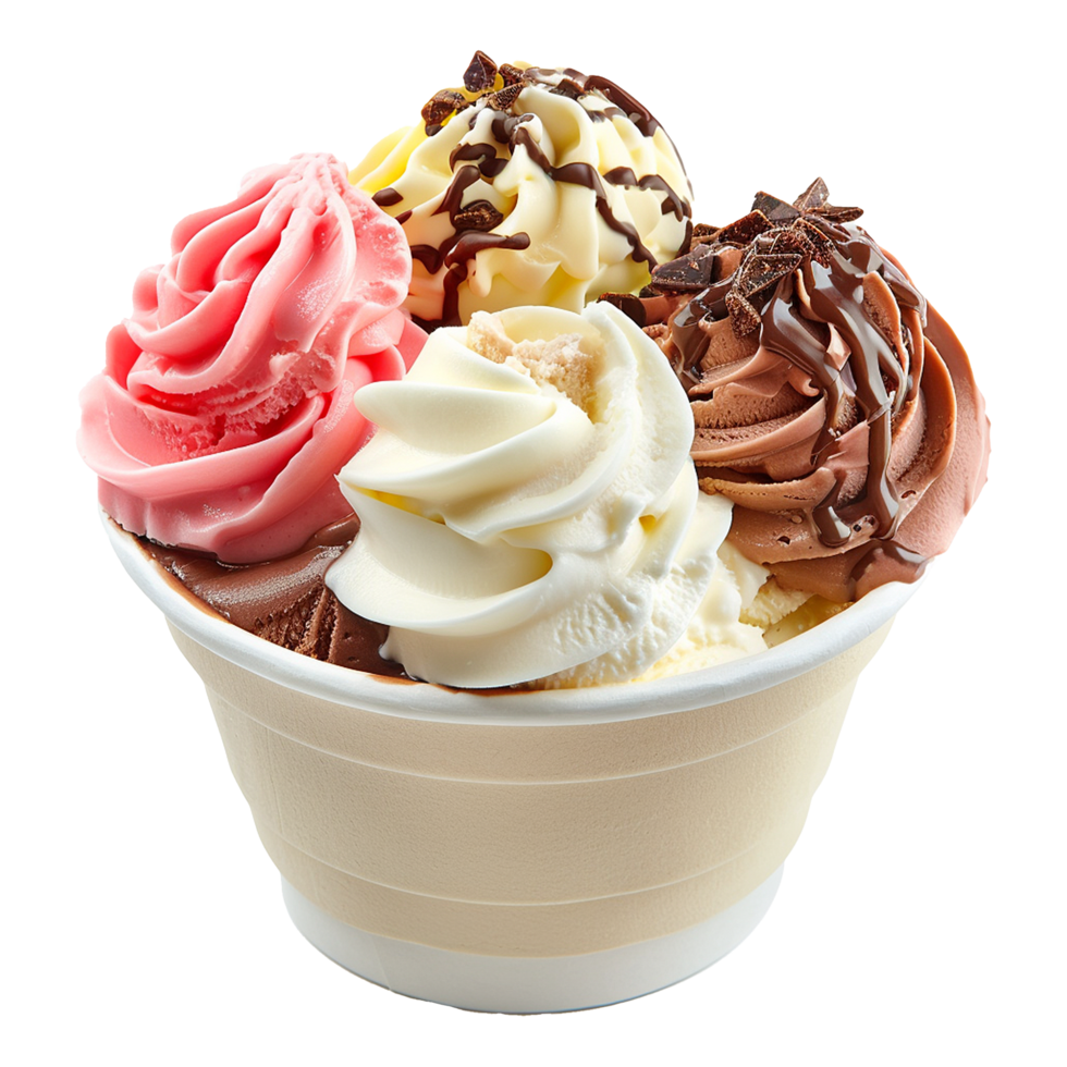 Ice cream cup isolated on transparent background 47424383 PNG