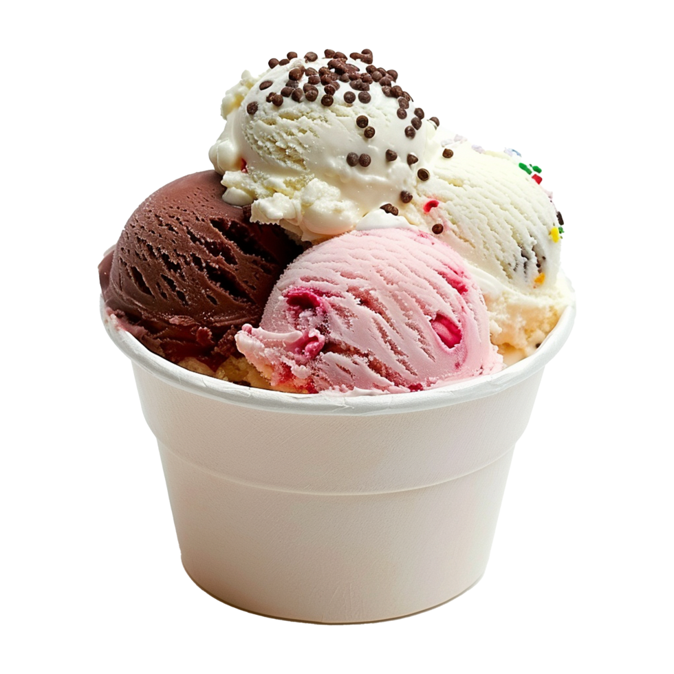Ice cream cup isolated on transparent background 47424411 PNG