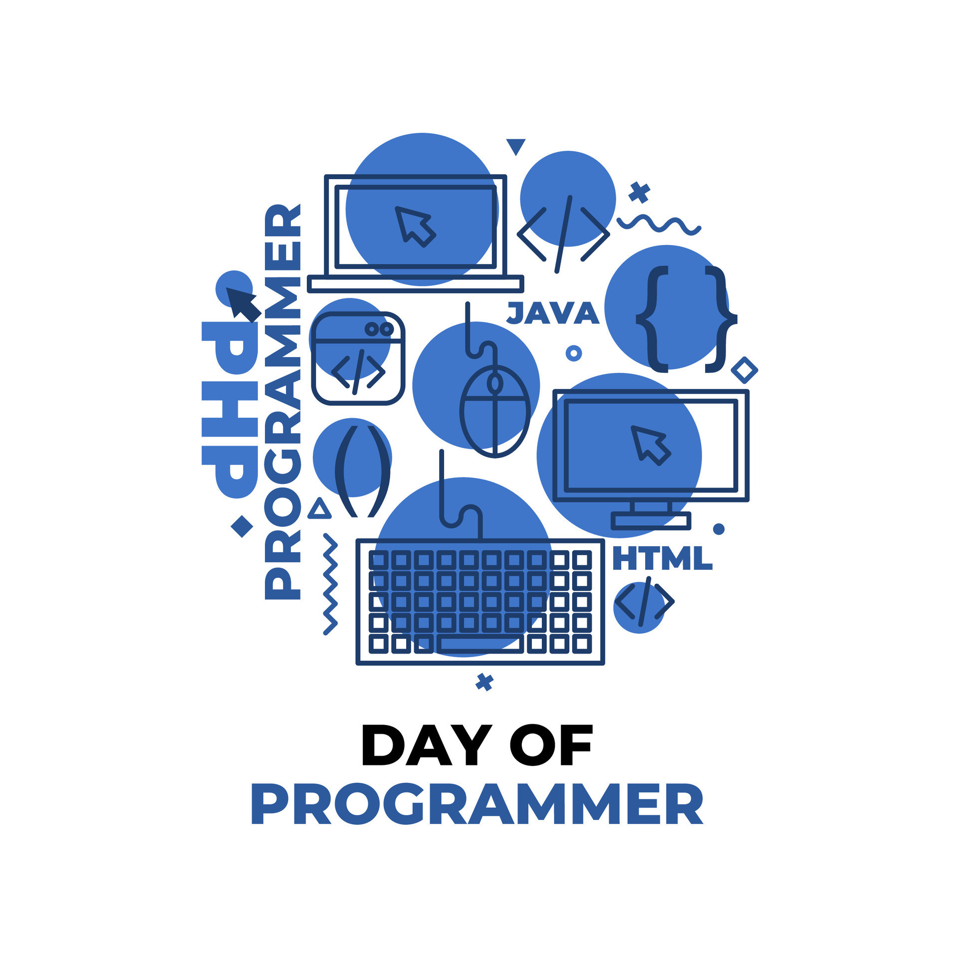 Day of programmer poster design 47424906 Vector Art at Vecteezy
