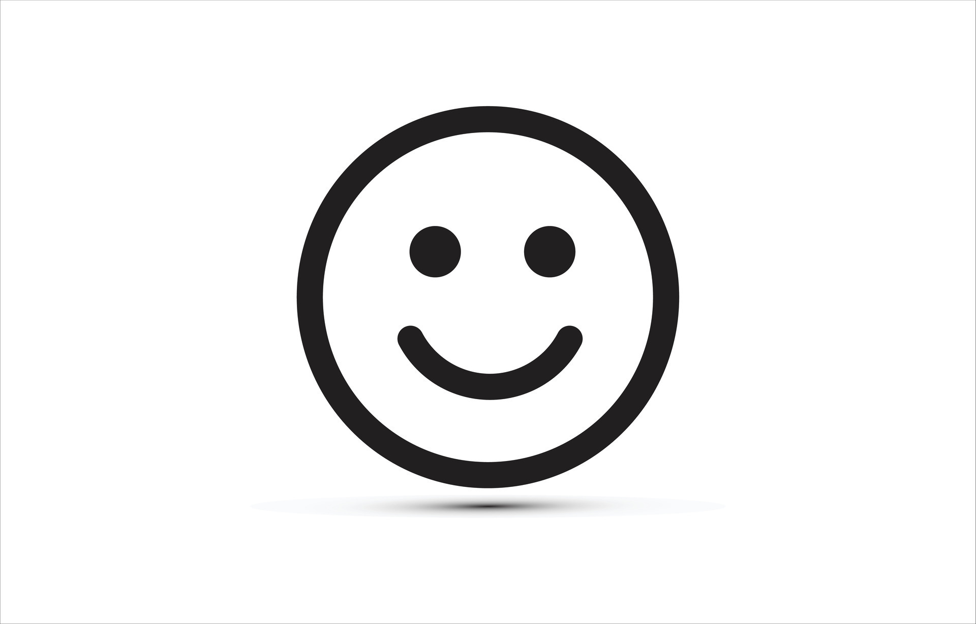 Happy Smile Logo Illustration Happy Smile Icon And Sign 47426714