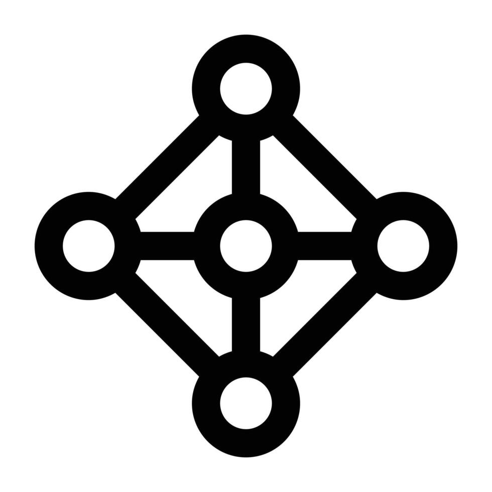 Simple Connection icon. The icon can be used for websites, print ...